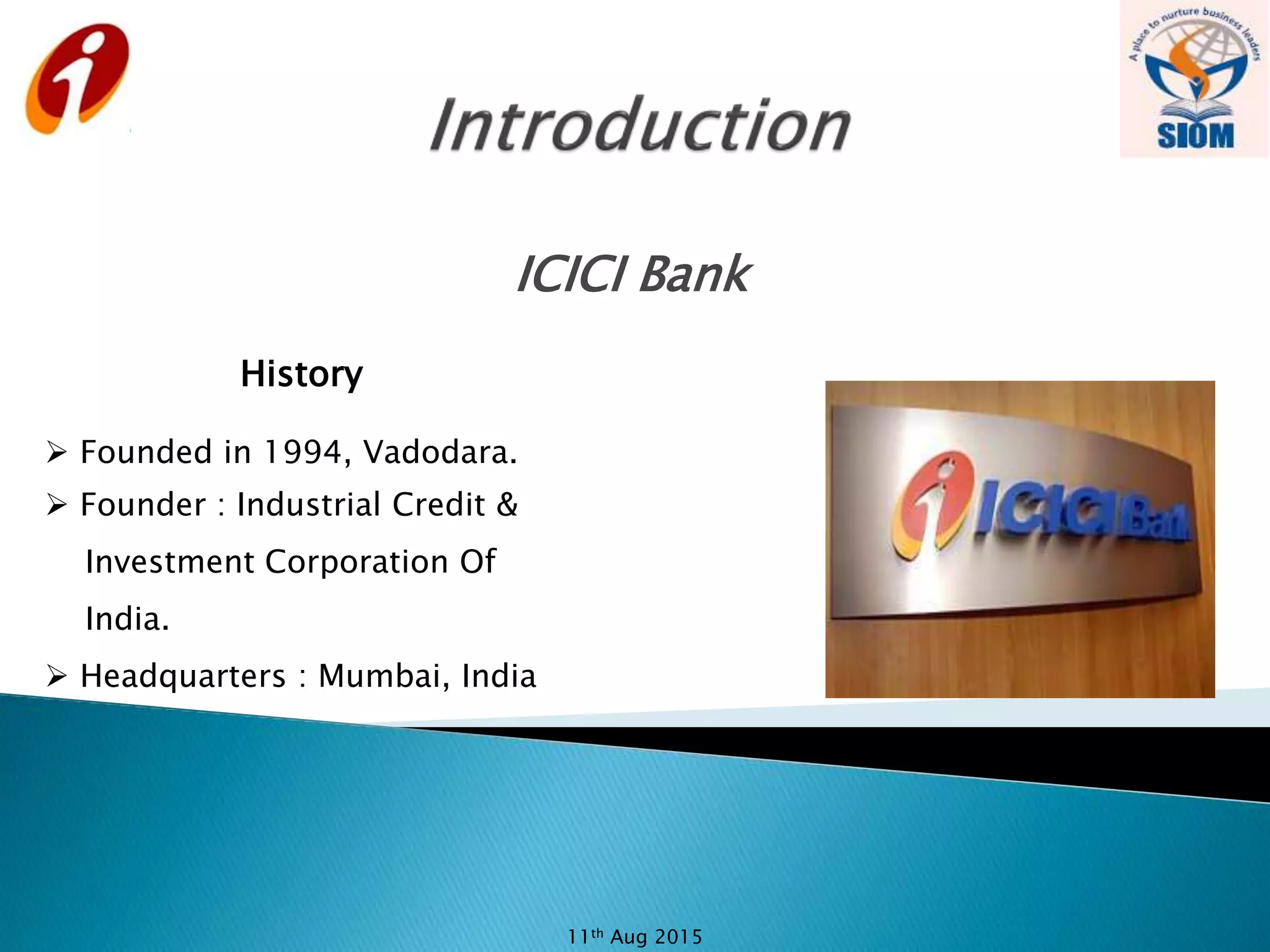 ICICI Bank | PPTX