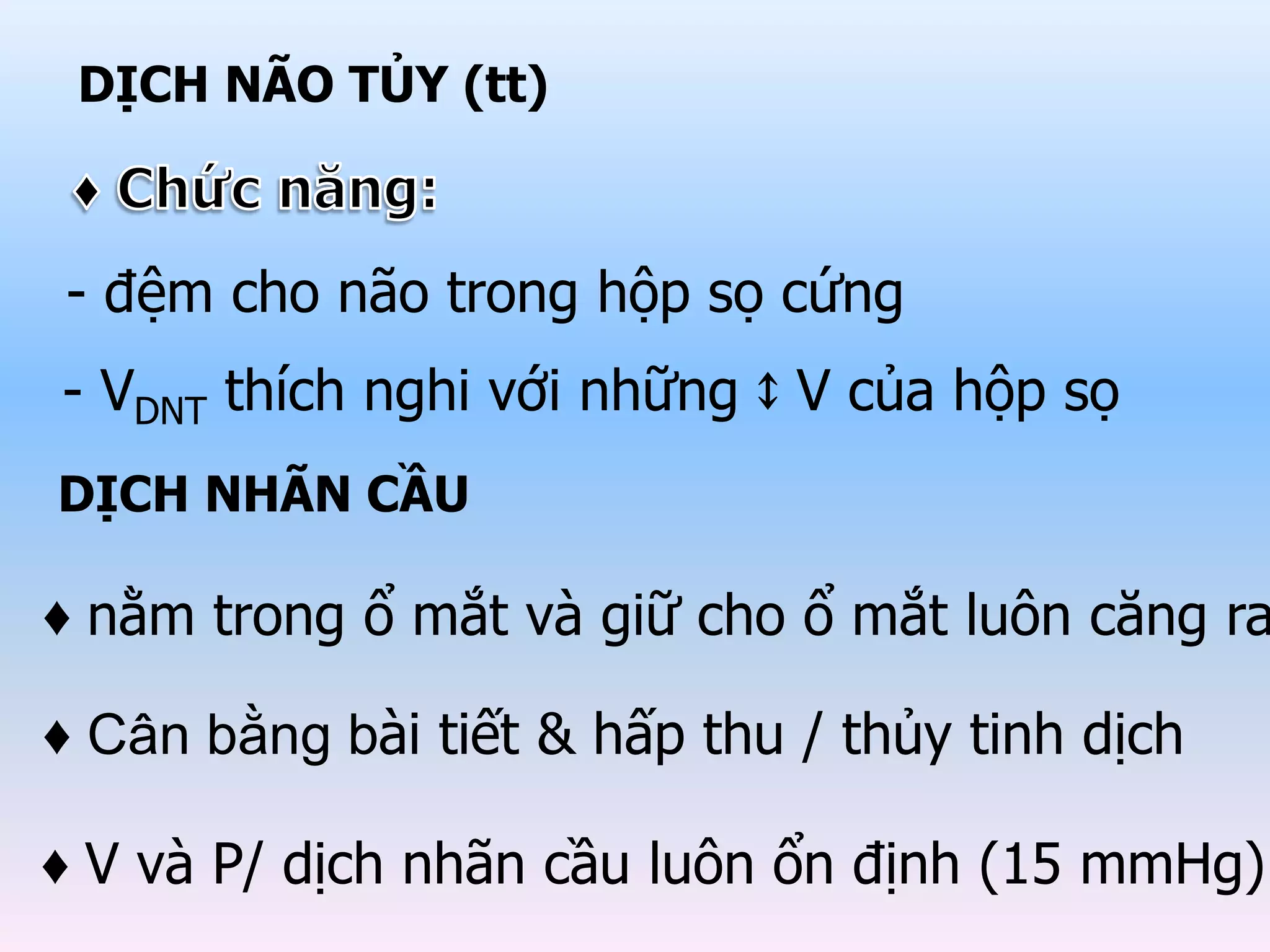 Sinh lý dịch cơ thể | PPT