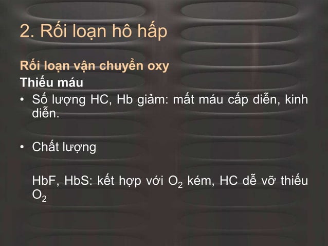 HVQY | Sinh lý bệnh | Hô hấp | PPT