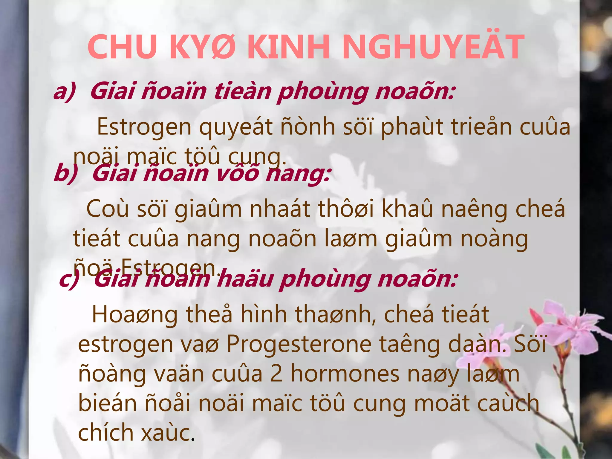 SINH LY CHU KY KINH NGUYET.ppt