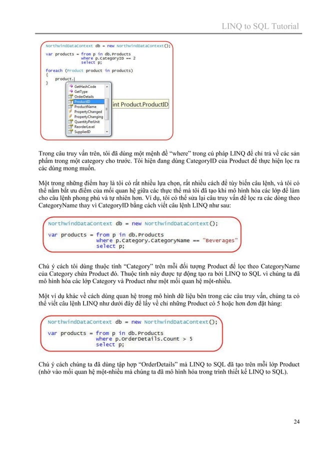 Linq-to-sql-tutorial | PDF