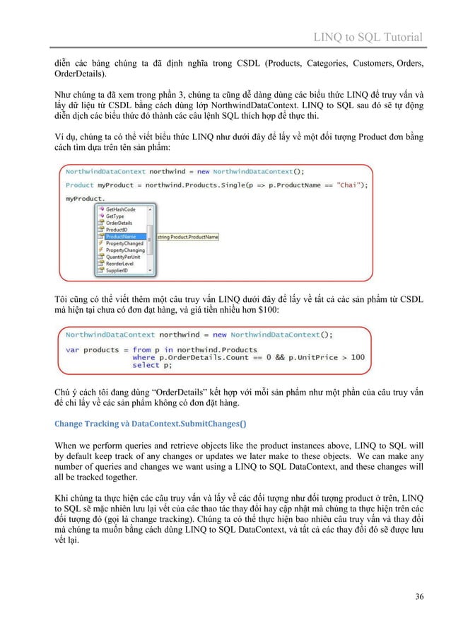 Linq-to-sql-tutorial | PDF