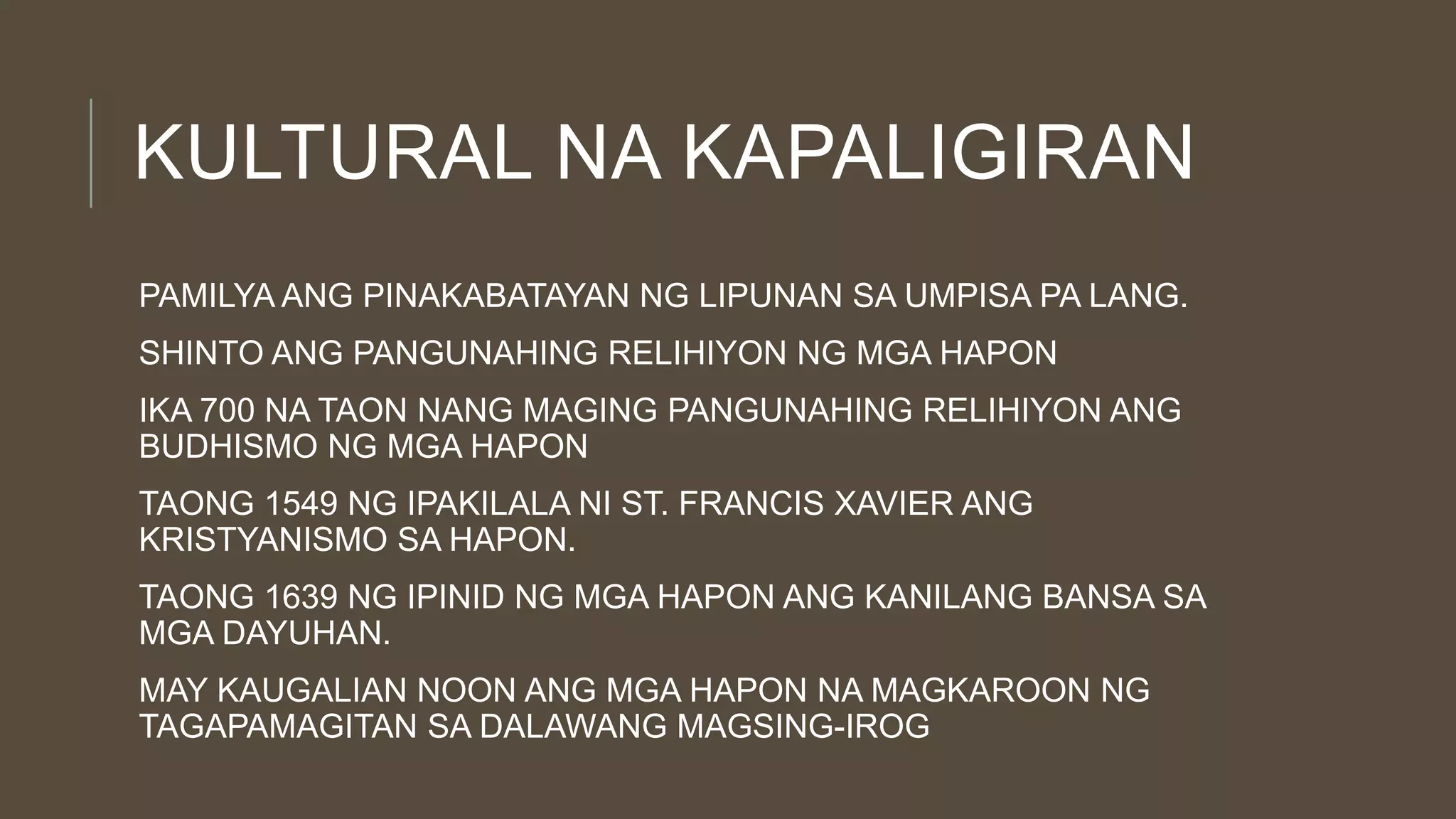 Sining at kasaysayan ng hapon | PPTX