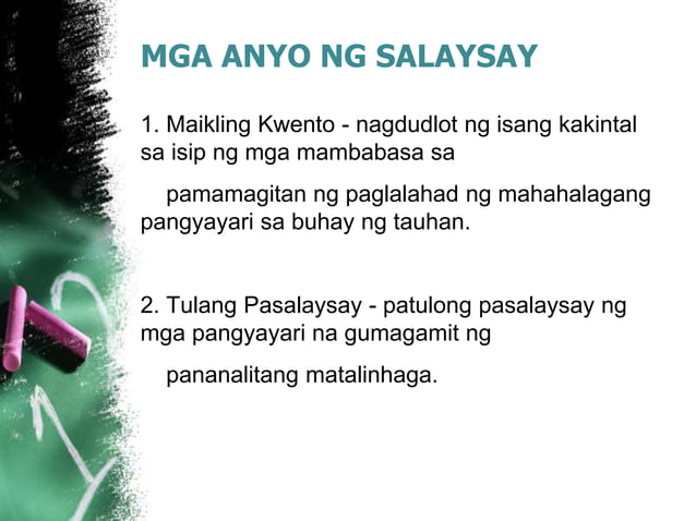 Sining ng pagsasalaysay | PPTX