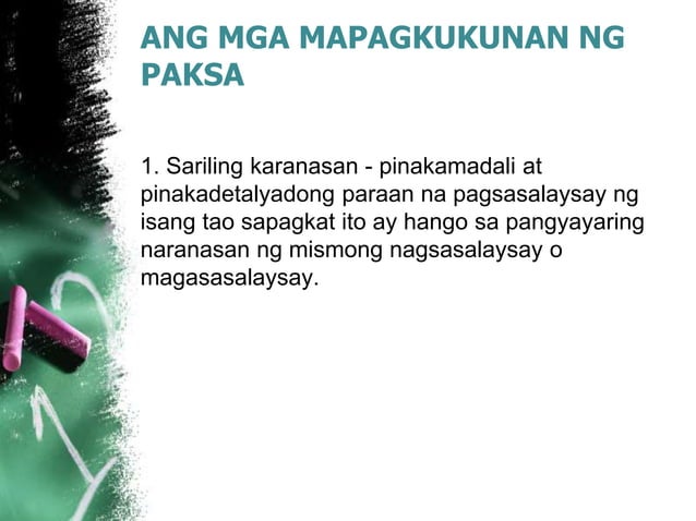 Sining ng pagsasalaysay | PPTX