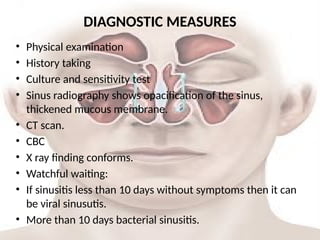 Nursing management of patient withSINISITIS | PPTX