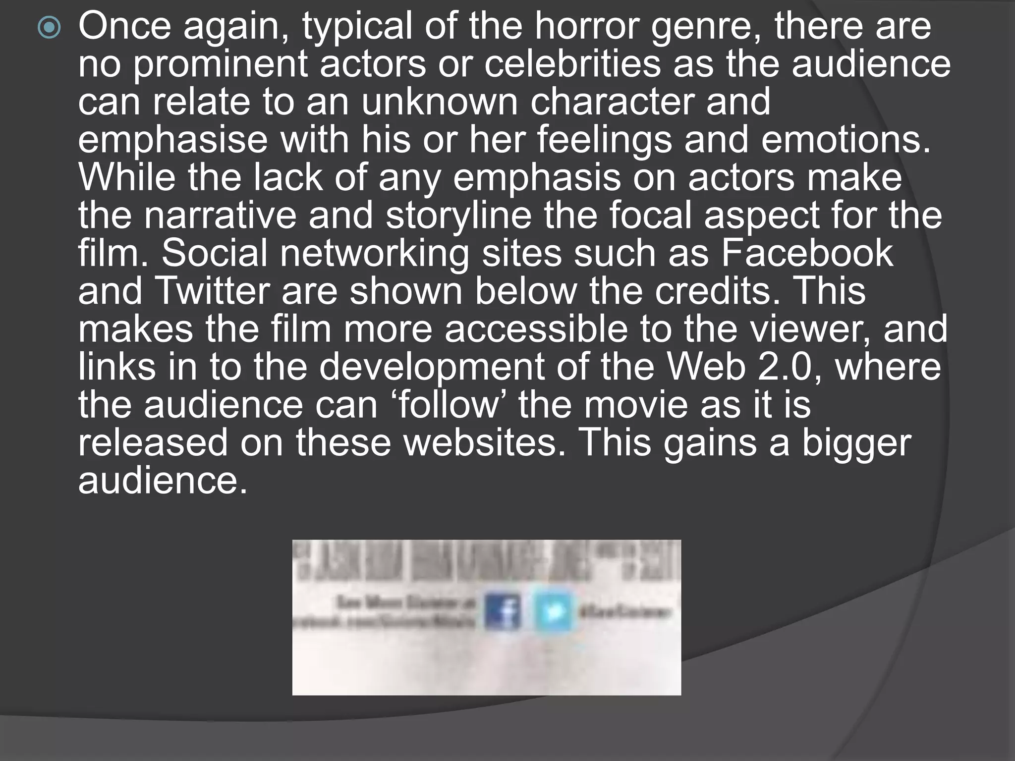 Sinister textual analysis | PPTX