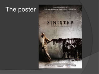 Sinister textual analysis | PPTX