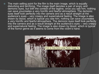 Sinister textual analysis | PPTX