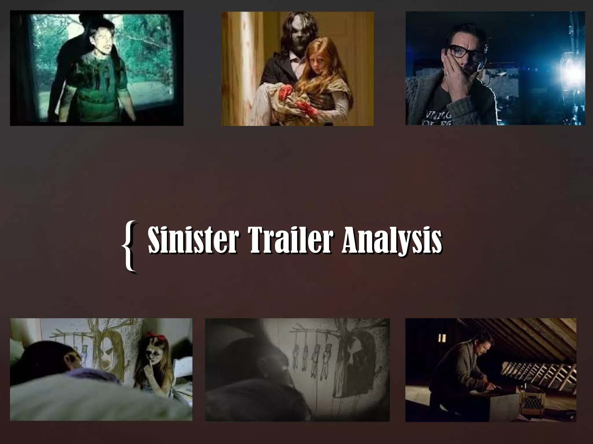 Sinister trailer analysis | PPT