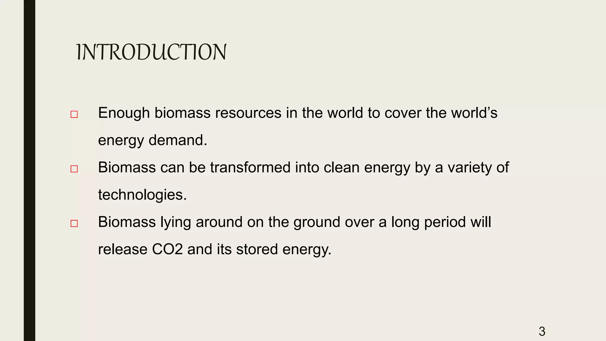 BIOMASS FUELED POWER PLANT | PPTX