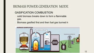 BIOMASS FUELED POWER PLANT | PPTX