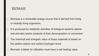BIOMASS FUELED POWER PLANT | PPTX