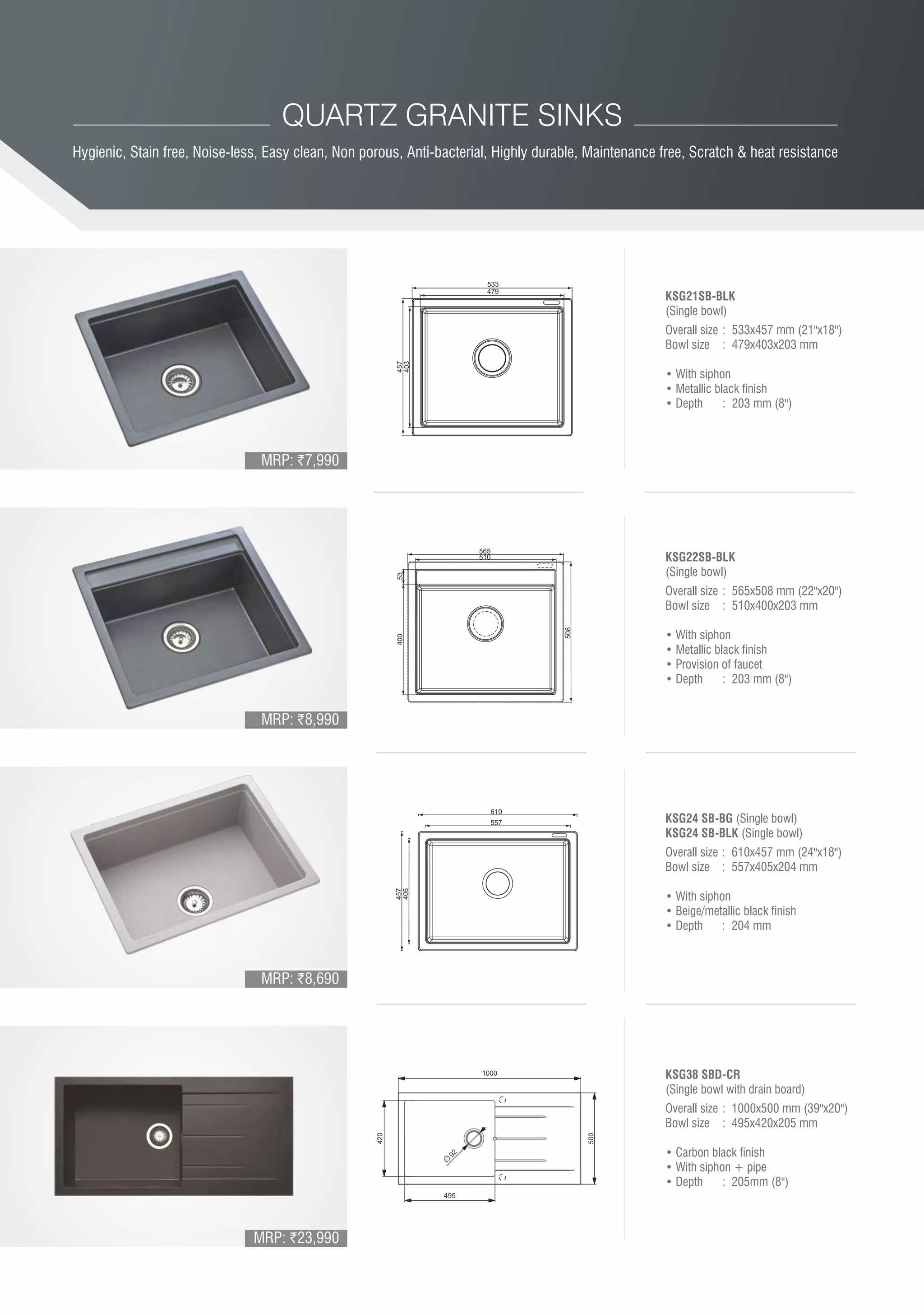 Kaff Sink brochure new final_forwebsite | PDF