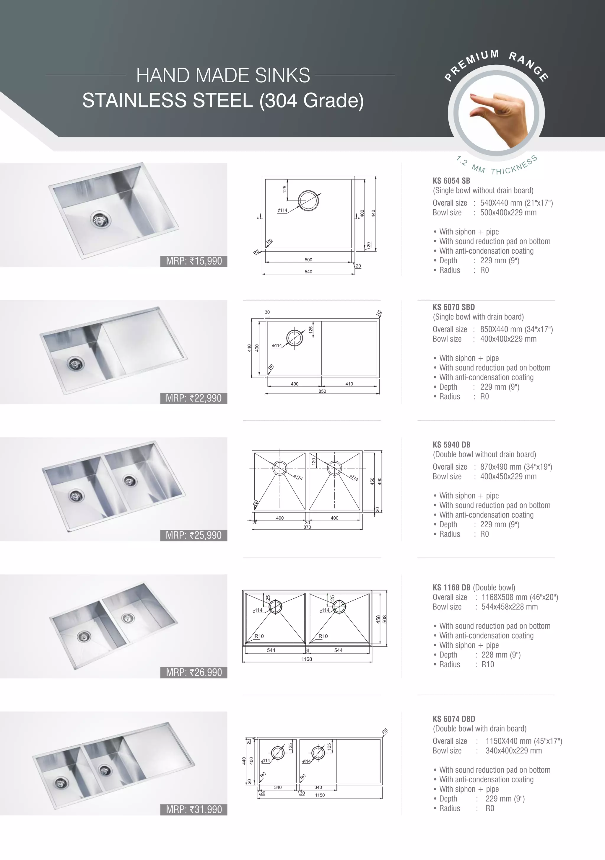 Kaff Sink brochure new final_forwebsite | PDF