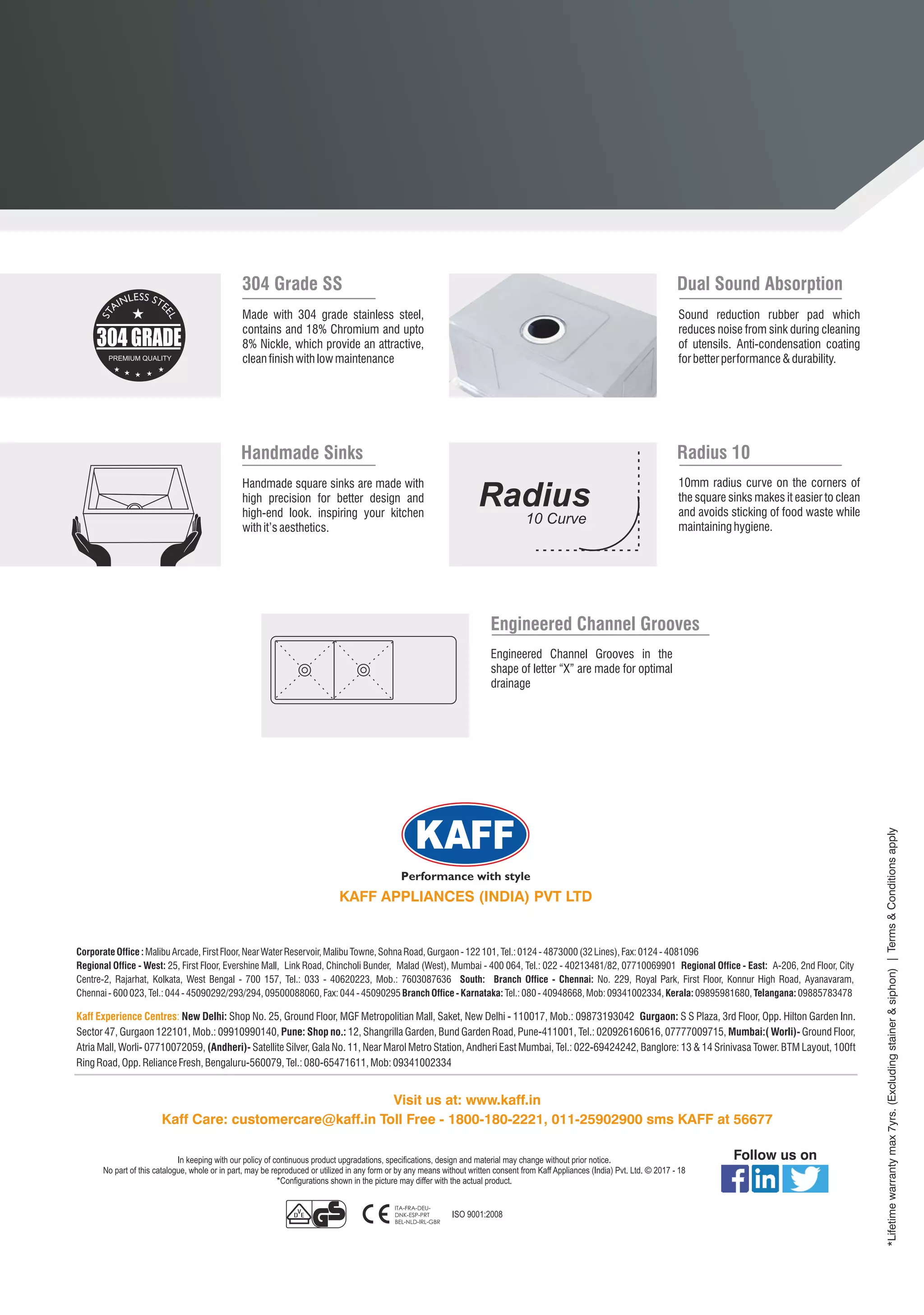 Kaff Sink brochure new final_forwebsite | PDF