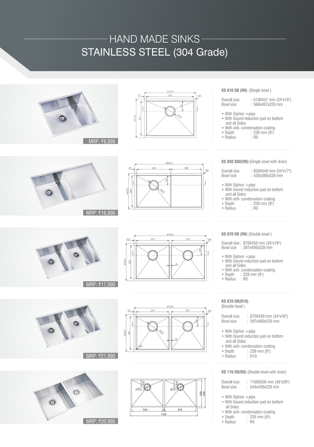 Kaff Sink brochure new final_forwebsite | PDF