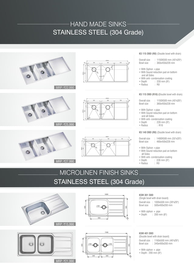 Kaff Sink brochure new final_forwebsite | PDF