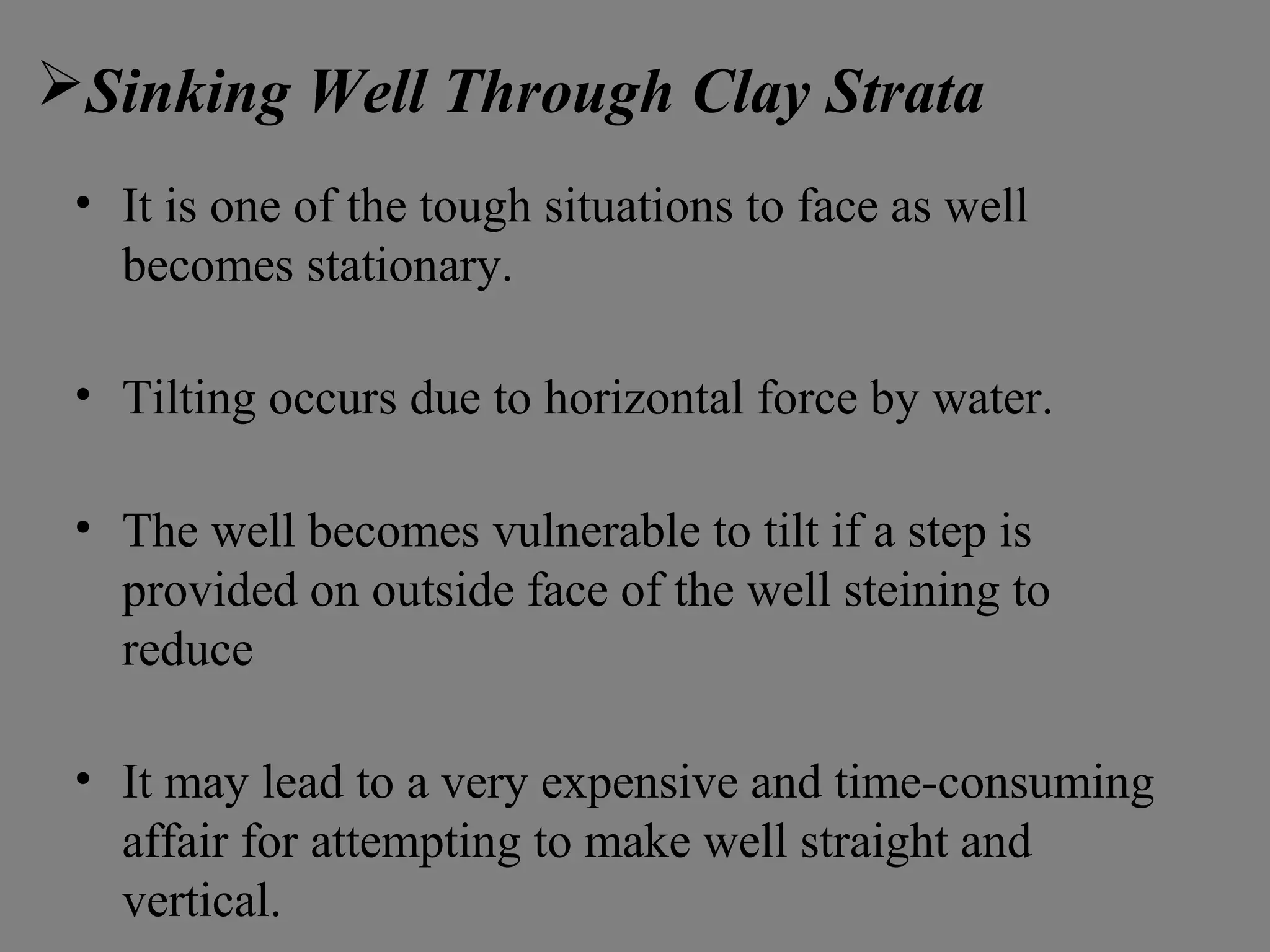 Sinking of well foundation | PPT