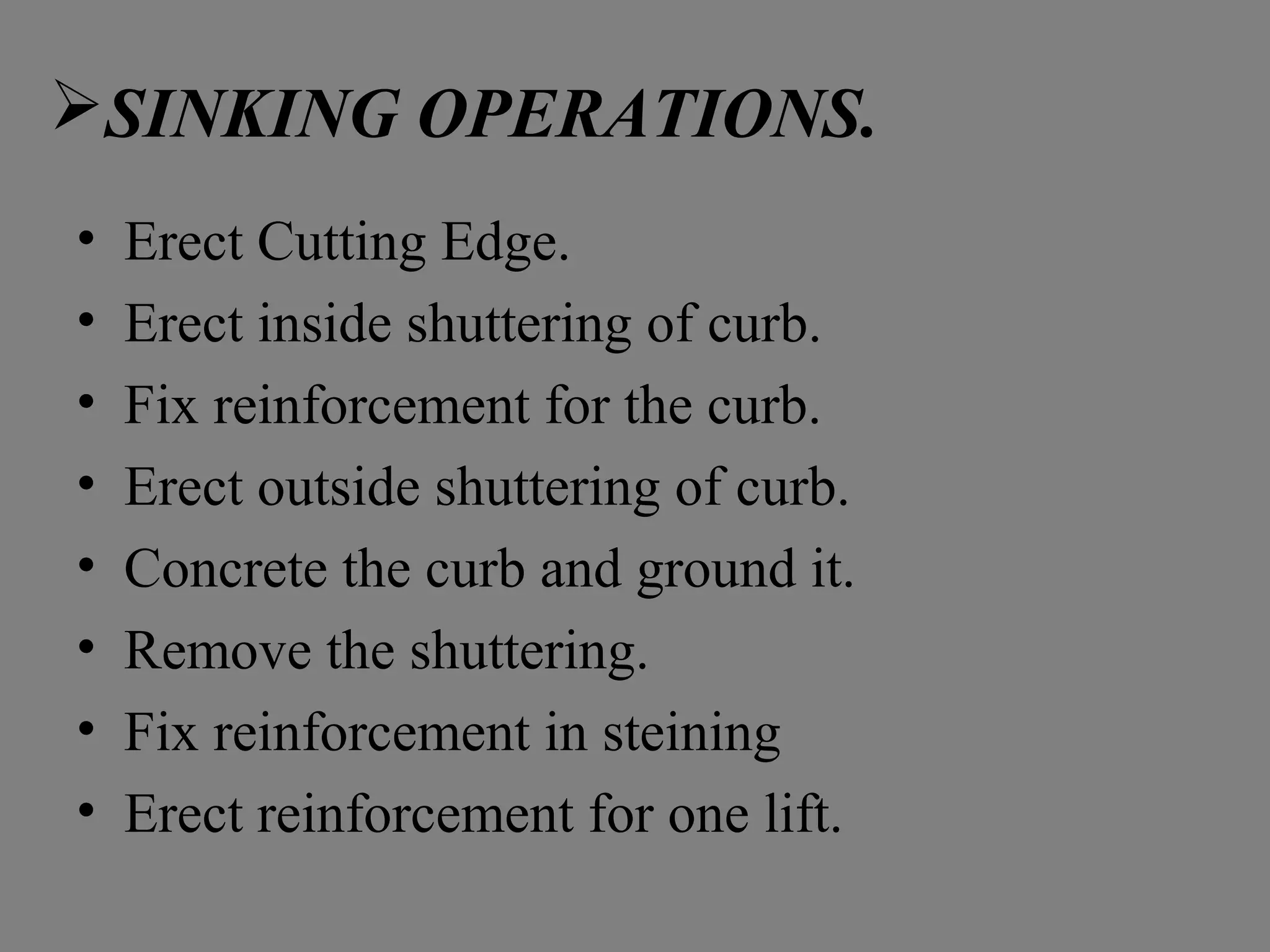 Sinking of well foundation | PPT