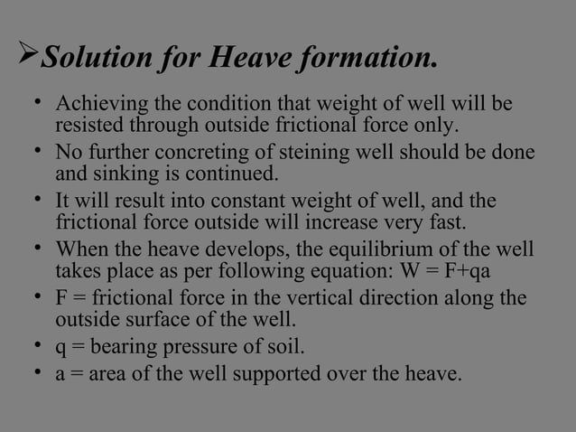 Sinking of well foundation | PPT | Gardening | Home & Garden