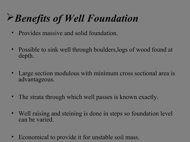 Sinking of well foundation | PPT | Gardening | Home & Garden