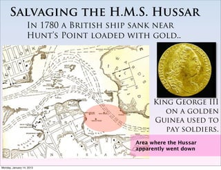 Sinking of the HMS Hussar | PPT