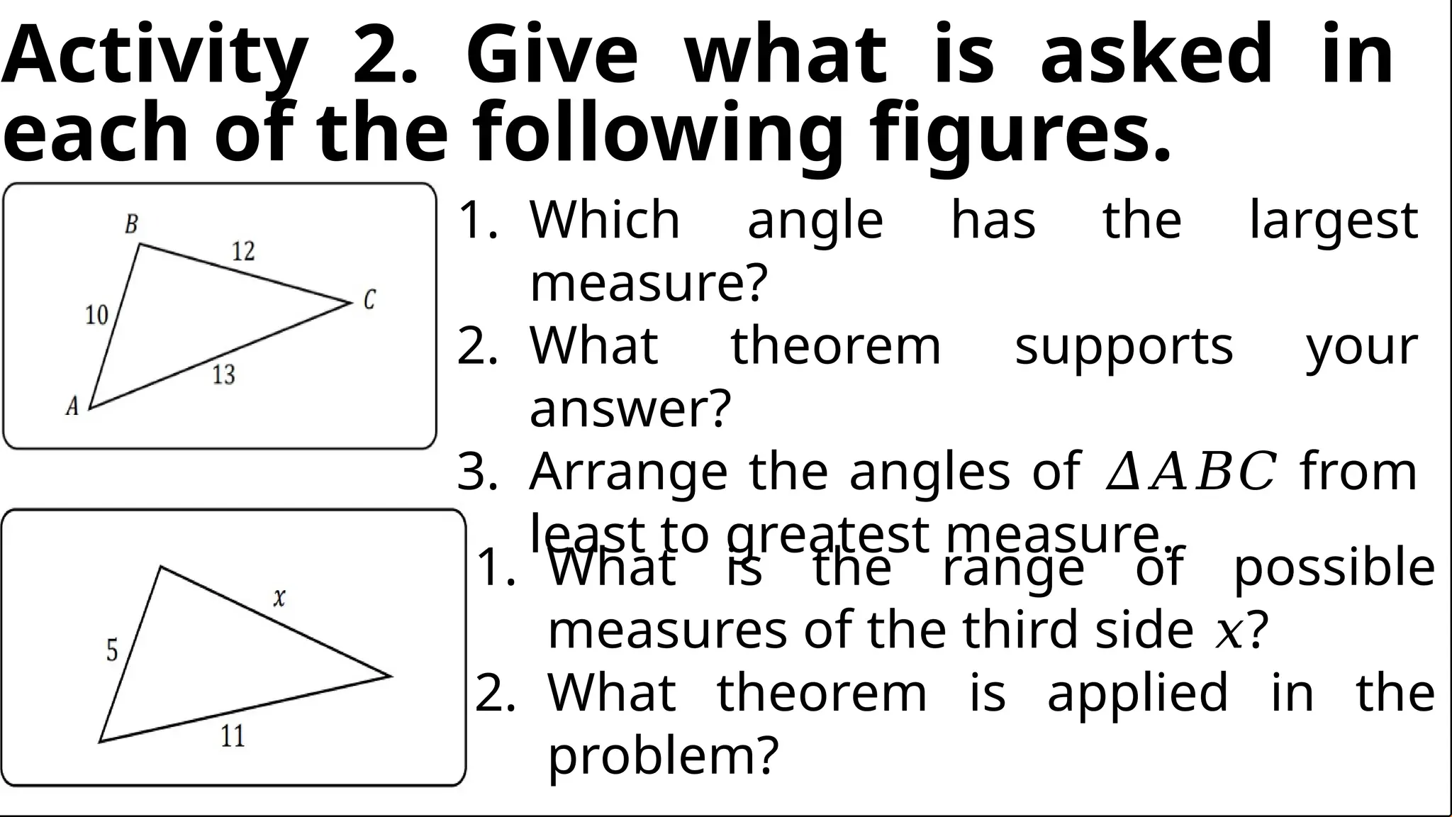 Week_1_(Triangle_Inequality-Exterior_Angle_Theorem).pptx | Physics ...