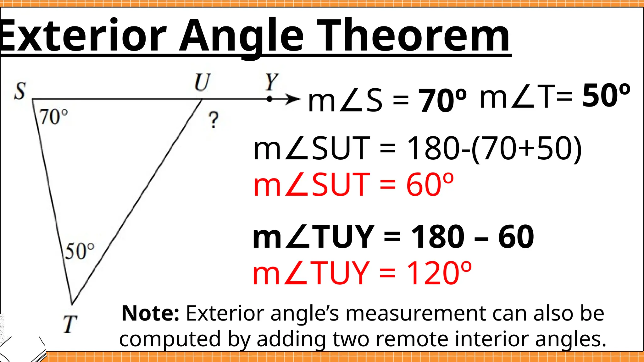 Week_1_(Triangle_Inequality-Exterior_Angle_Theorem).pptx | Physics ...