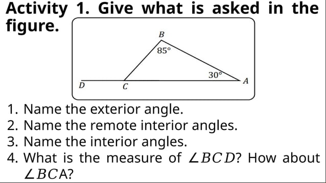 Week_1_(Triangle_Inequality-Exterior_Angle_Theorem).pptx | Physics ...
