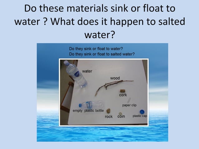 Sink or float to water | PDF | Geology | Science