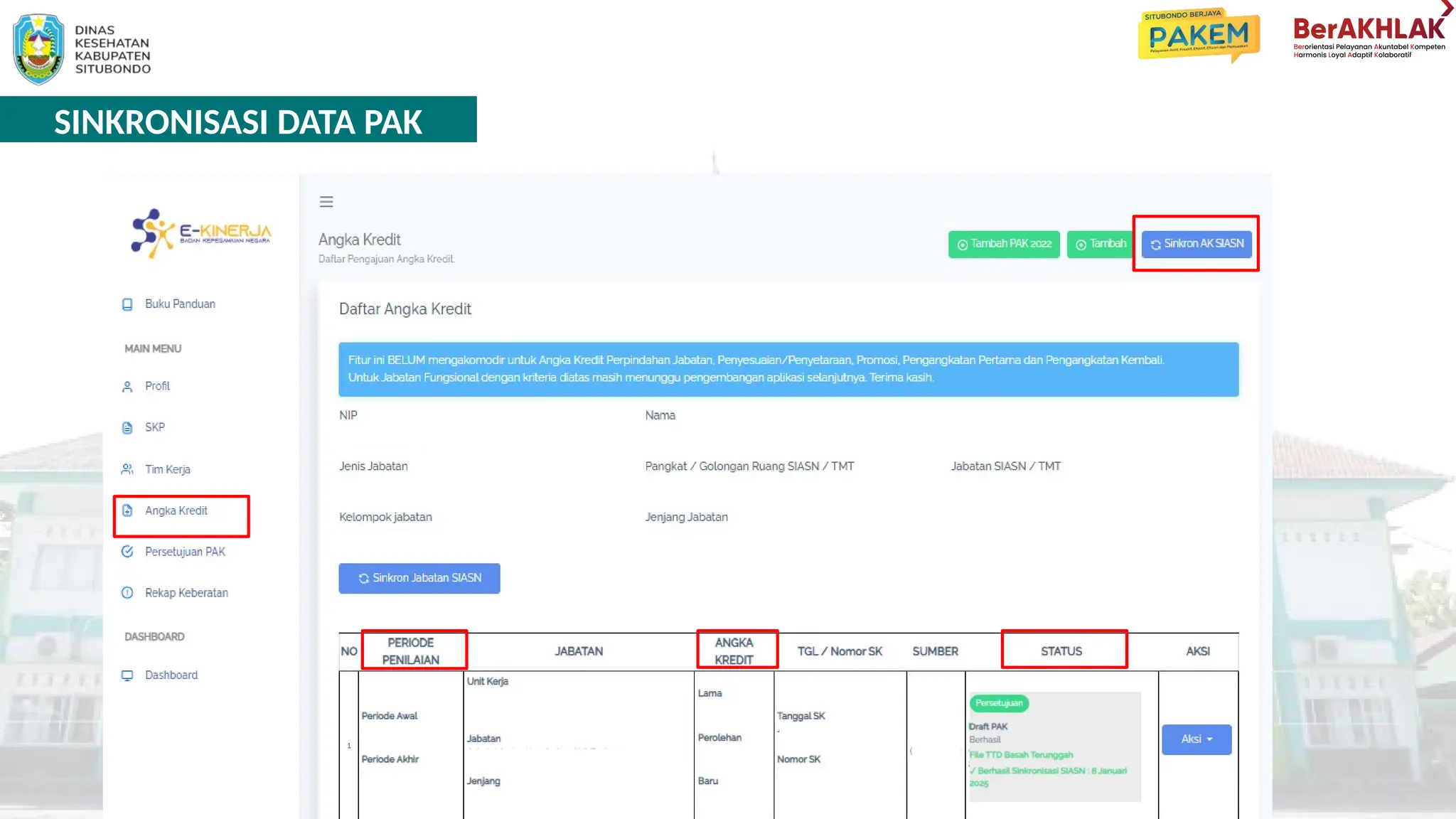 Sinkron Data - Sosialisasi Uji Kompetisi | PPTX