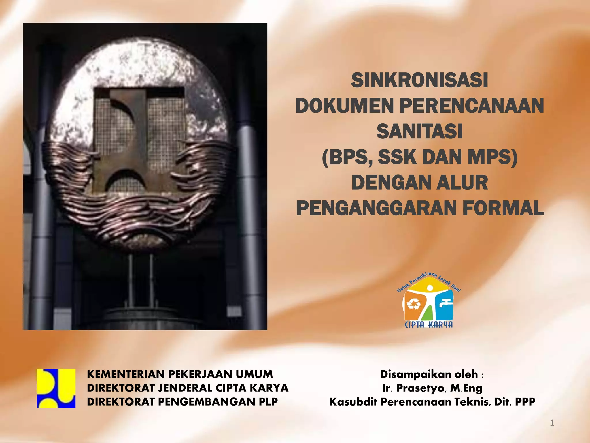 Sinkronisasi Dokumen Perencanaan dan Penganggaran Sanitasi | PDF