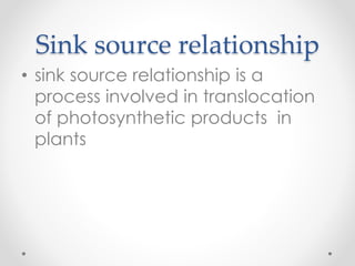 Sinksource relationship | PPTX