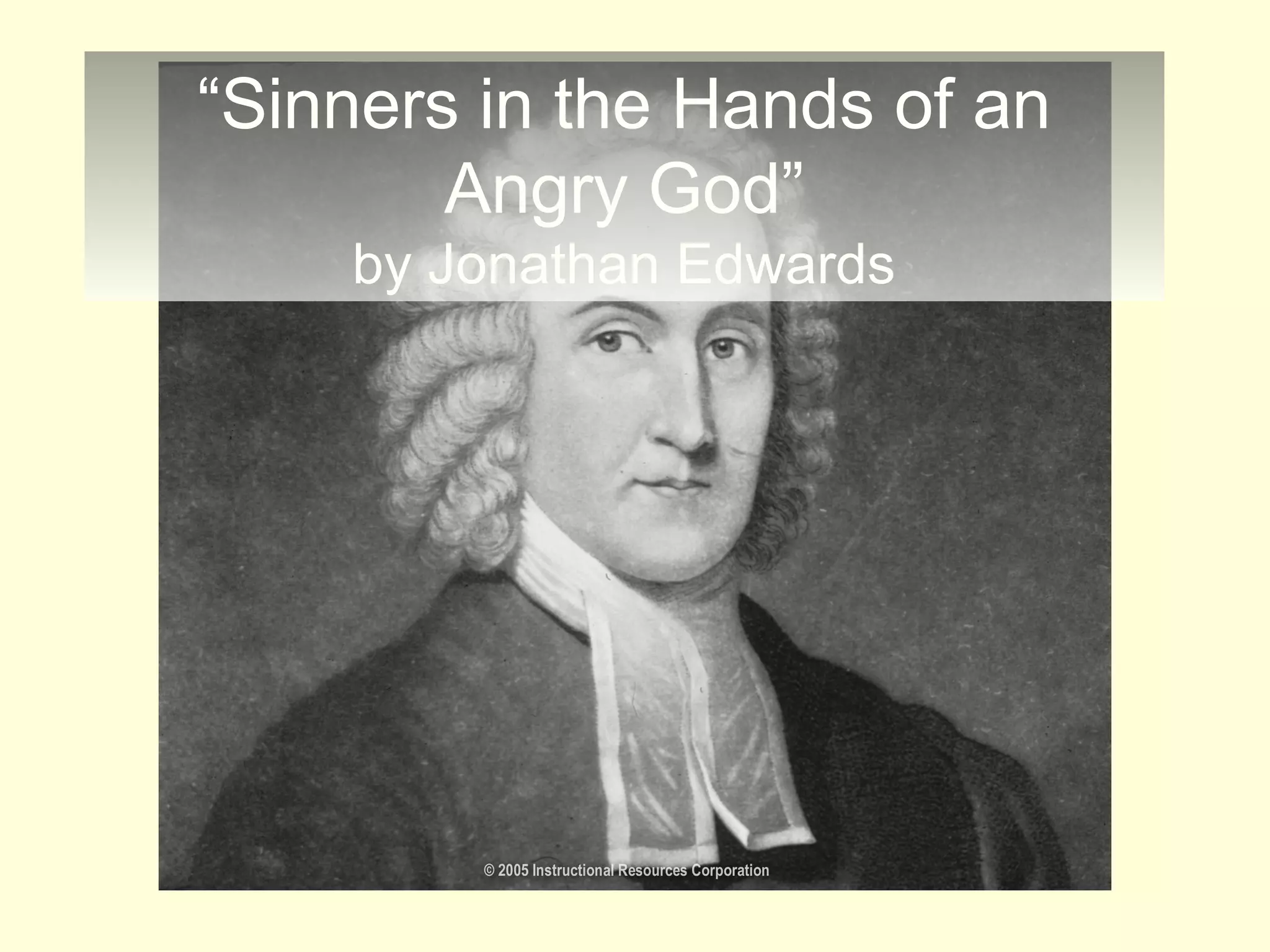 Sinners+in+the+hands+of+an+angry (2) | PPT