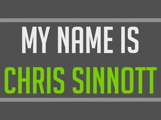 Visual Resume - Chris Sinnott | PDF