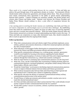 Bilateral Communication Practices Between China and India | DOCX