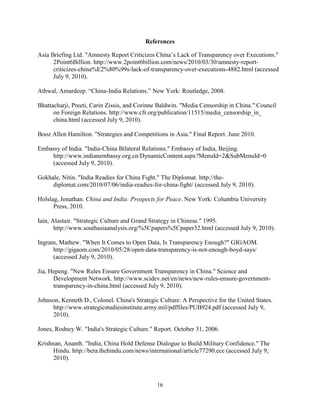 Bilateral Communication Practices Between China and India | DOCX