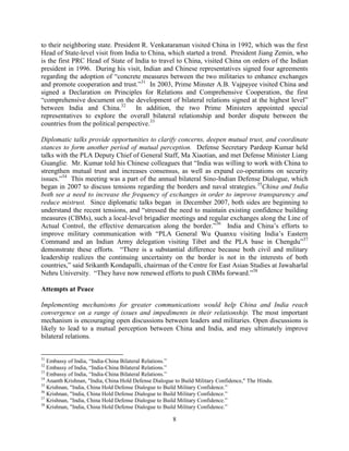 Bilateral Communication Practices Between China and India | DOCX