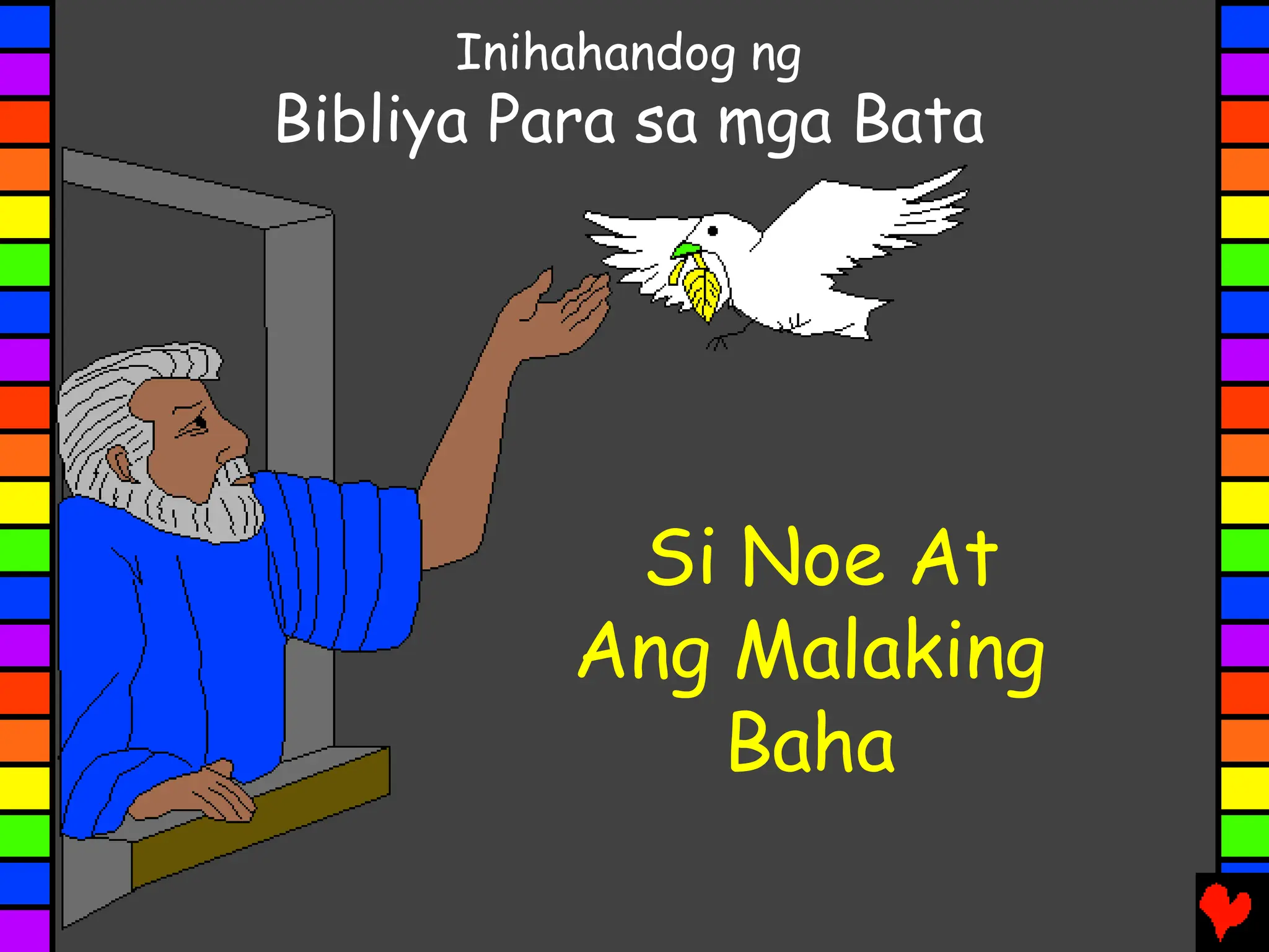 Si Noah at ang Malaking Baha, practice reading | PPTX