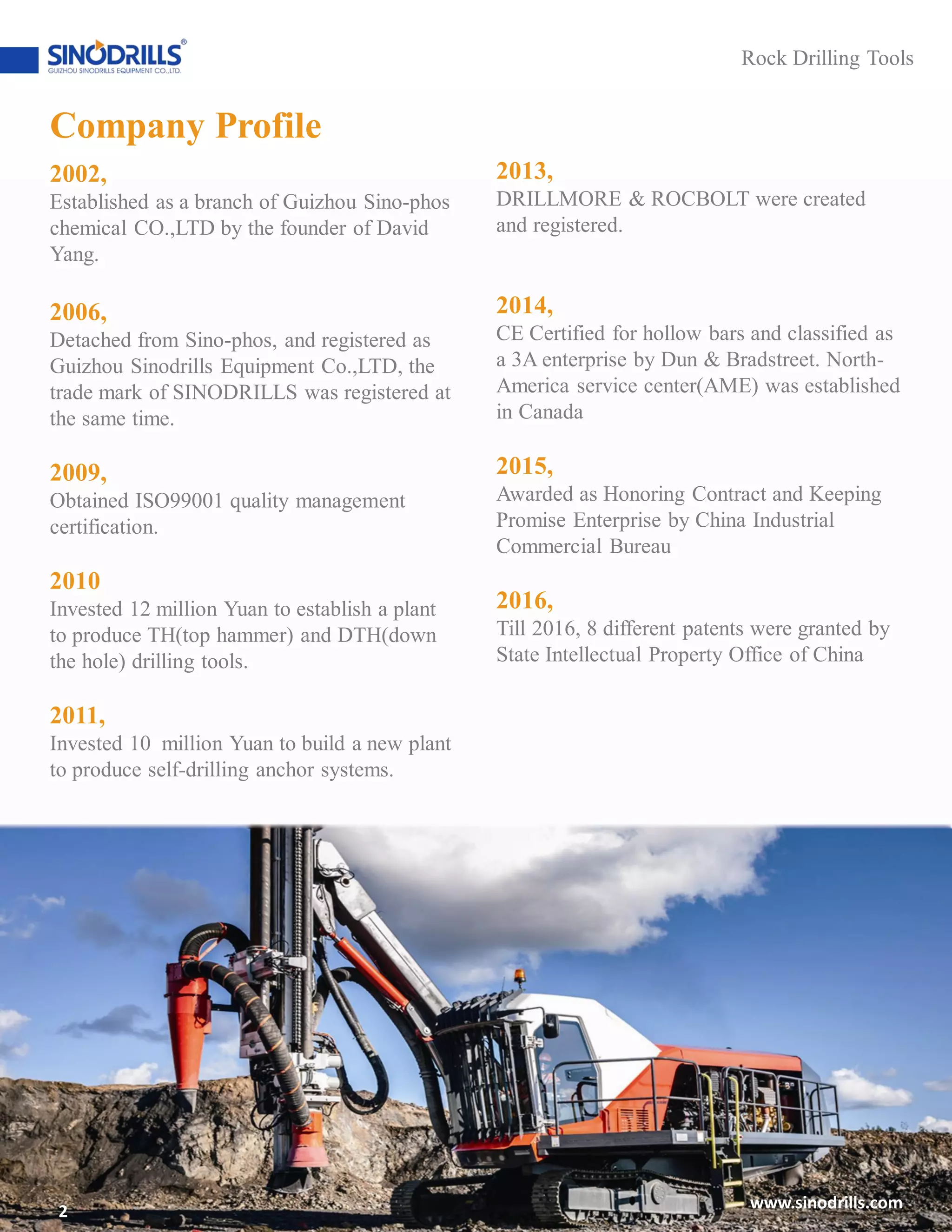 Sinodrills general catalogue | PDF