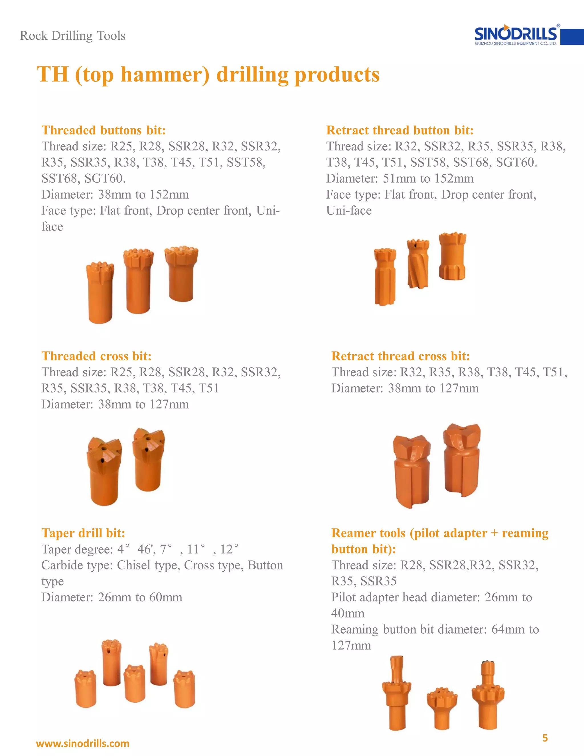 Sinodrills general catalogue | PDF