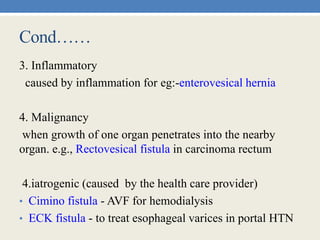 Sinogram and fistulogram | PPTX