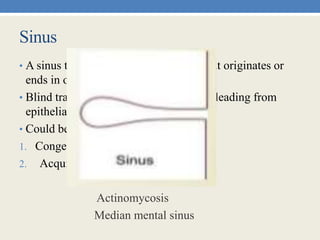 Sinogram and fistulogram | PPTX