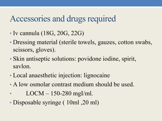 Sinogram and fistulogram | PPTX
