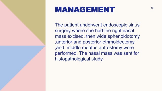 Sinonasal Malignancy.pptx
