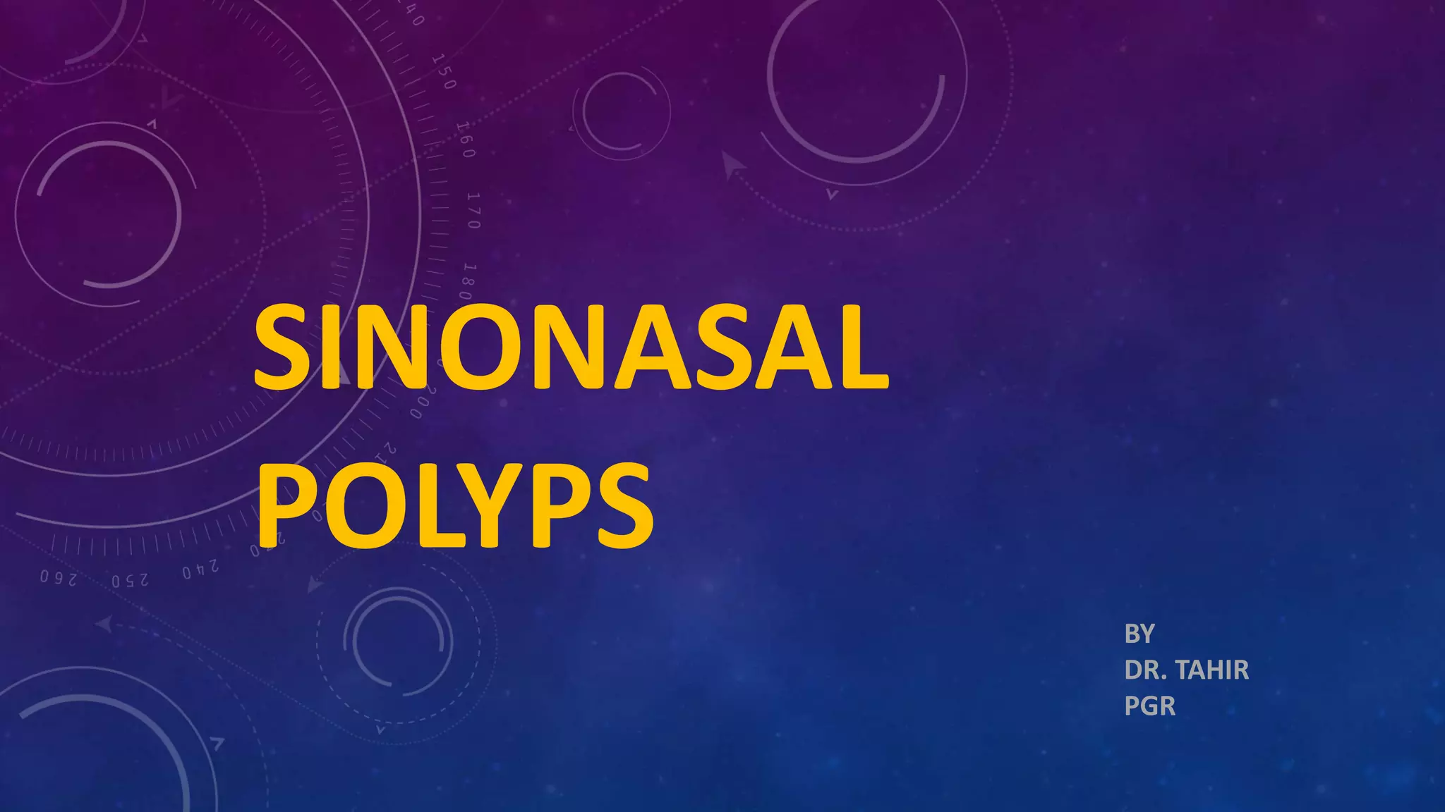 SINONASAL POLYPOSIS.pptx