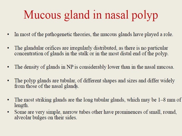 Sinonasal polyps | PPTX