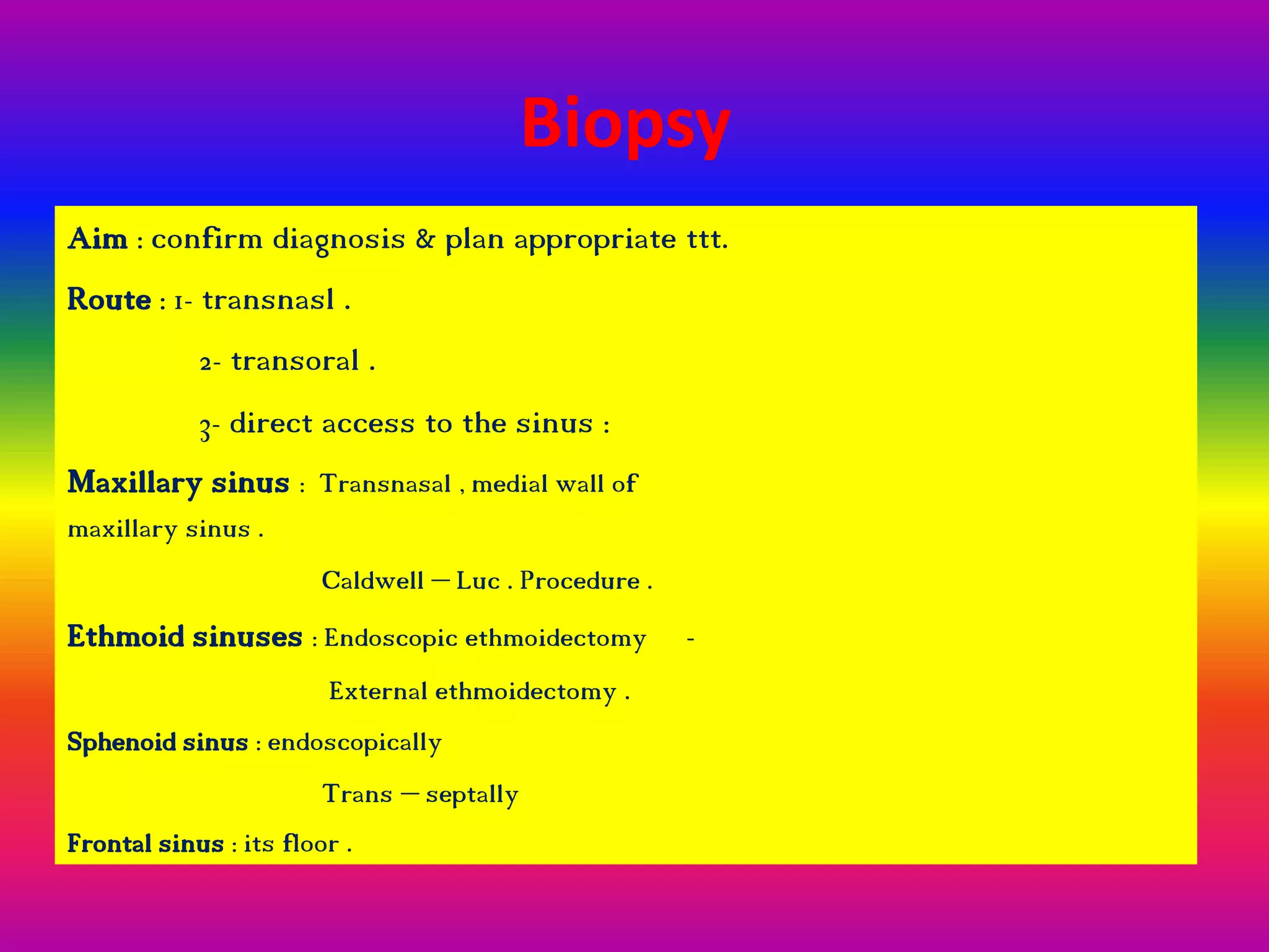 Tumours of nasal cavity & paranasal sinuses | PDF