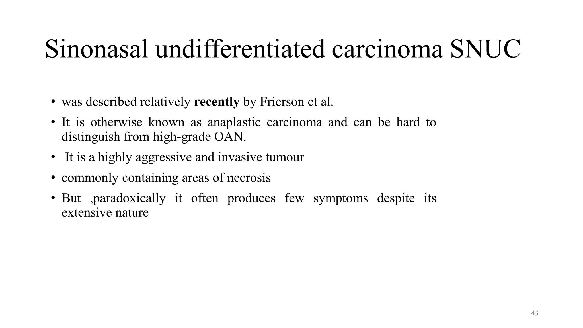 Sinonasal tumors dr rk | PPTX